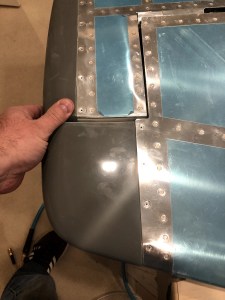 Attached vertical stabilizer tip – Ron's RV-14A Build Log
